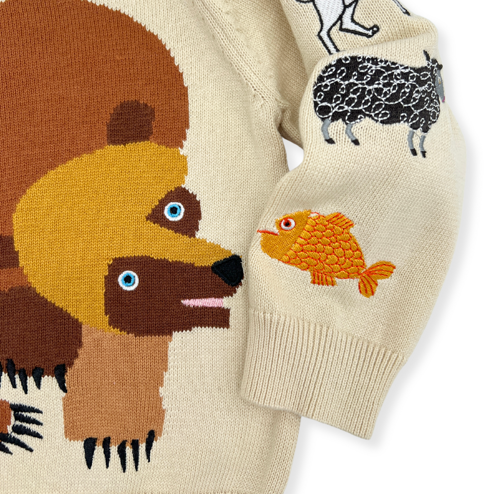 Kids Brown Bear Sweater – Little Goodall